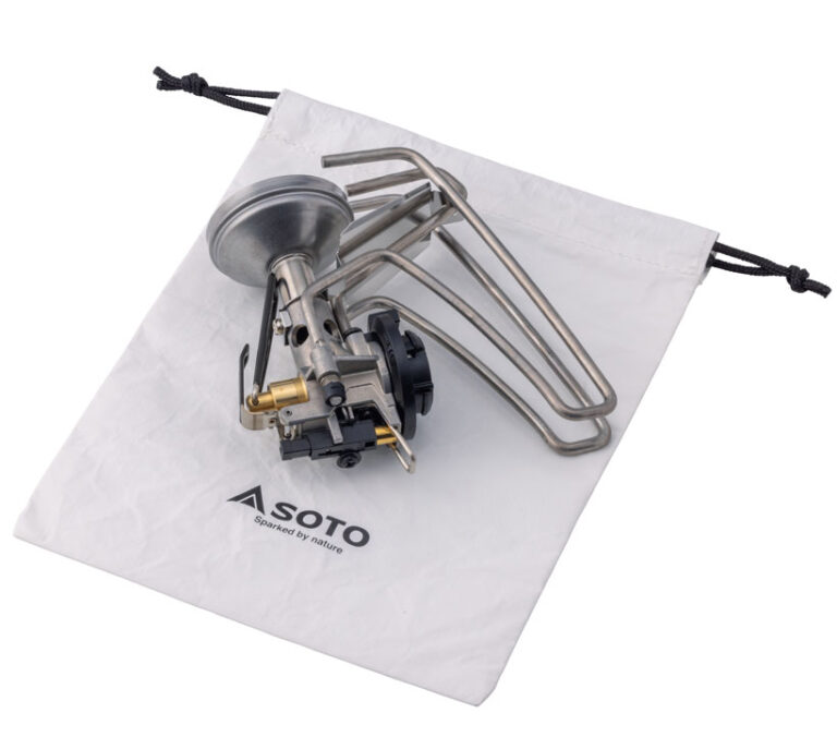 ST-310の使いやすさを引き継いで軽量化 SOTOレギュレーターストーブST-350トライトレイル